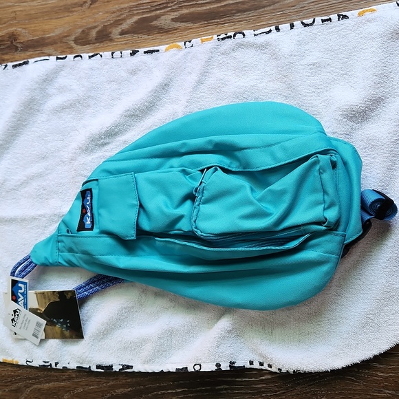 Kavu | Bags | Nwt Kavu Mini Rope Sling Crystal Blue | Poshmark